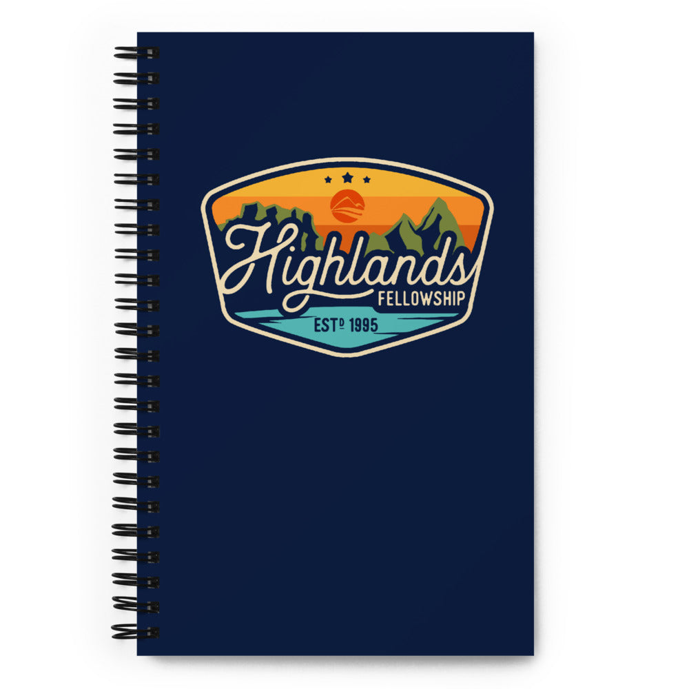 Highlands Spiral Notebook – Highlands Fellowship Store